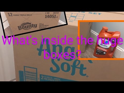 What's inside the huge boxes from Amazon? - YouTube