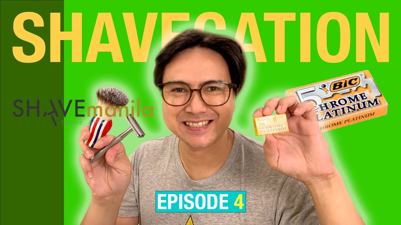 🇵🇭 #Shavecation Vlog 04 - Midori Razor from Shave Manila - BIC Chrome ...