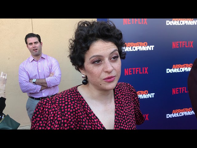 Alia Shawkat At Arrested Development Show Premiere In Los