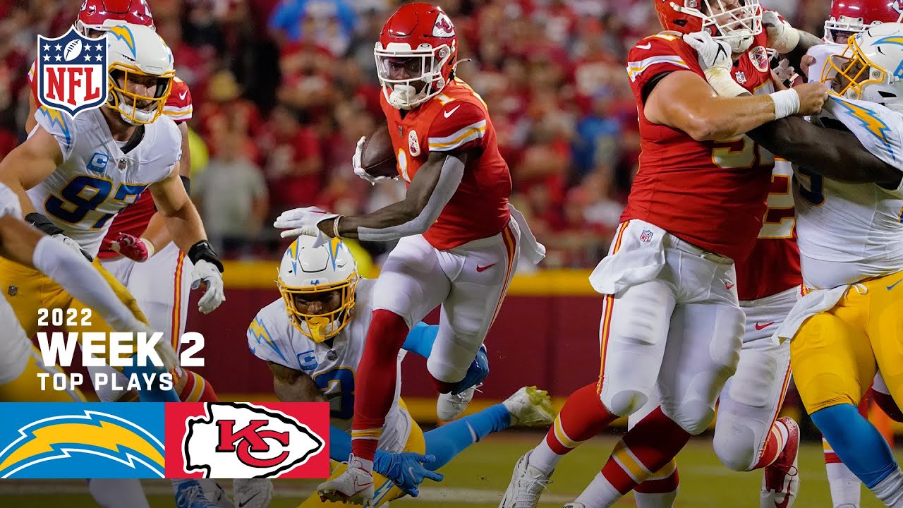 Kansas City Chiefs Top Plays vs. Los Angeles Chargers | 2022 Regular ...