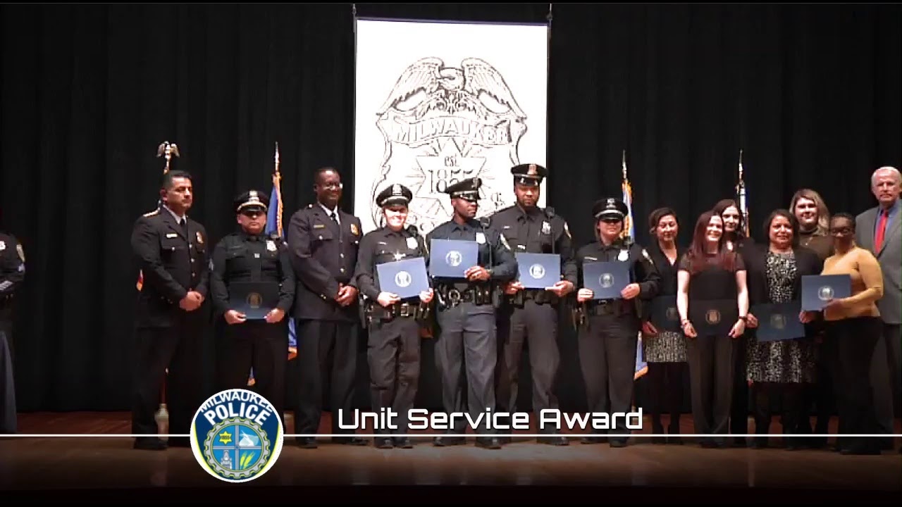 Milwaukee Police Merit Awards Ceremony - YouTube