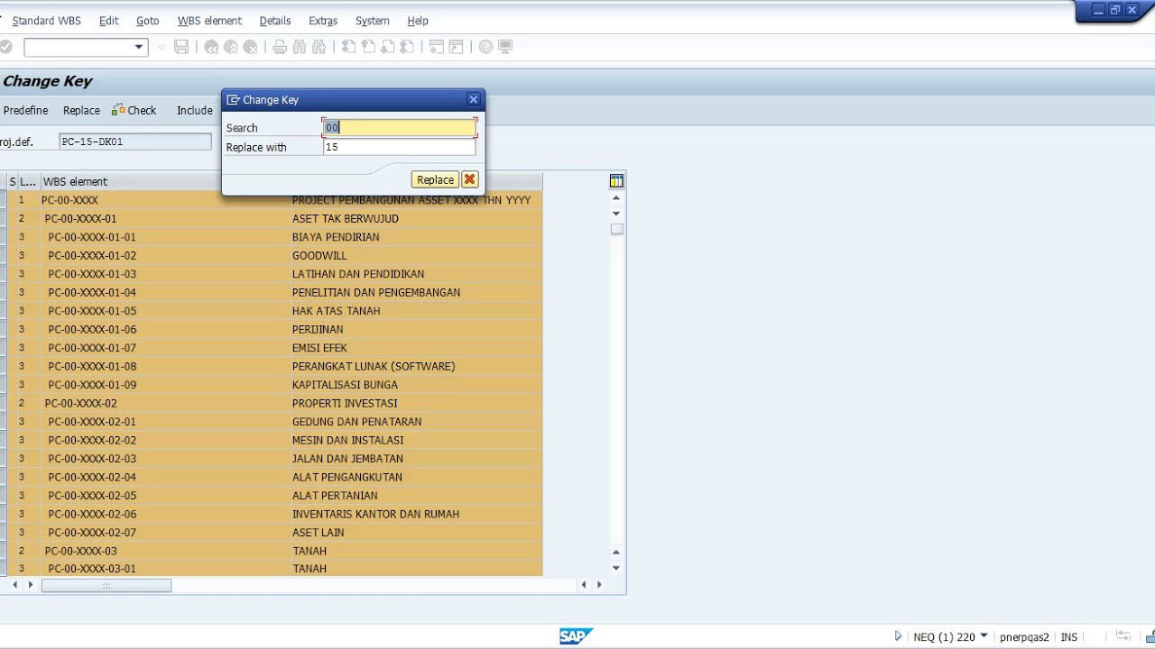Tutorial SAP PTPN - CJ20N Create Project PC - YouTube