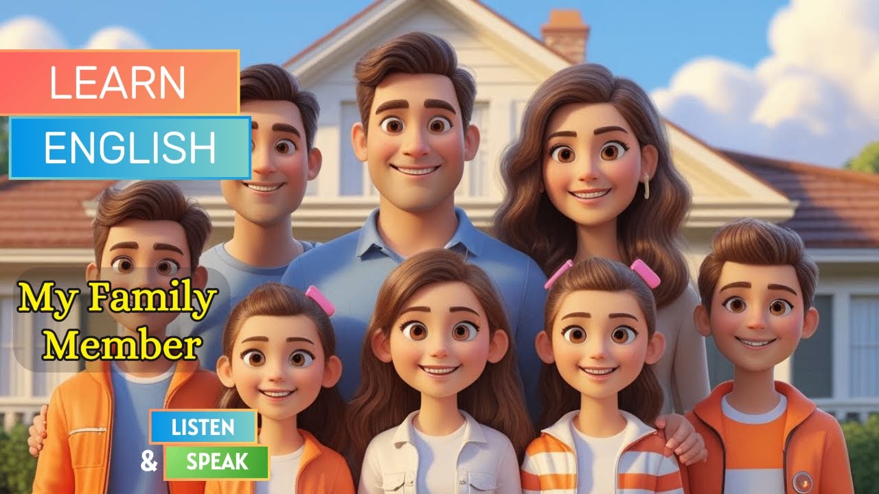 Learn English through Stories (My Family) | Daily English Speaking ...