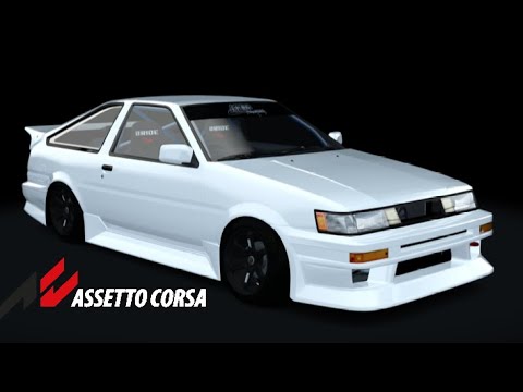 TOYOTA COROLLA AE86 SR20 MOUNTAIN ROAD DRIFTING || Assetto Corsa - YouTube