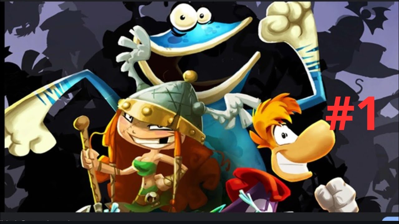 primera vez jugando al rayman legend - YouTube