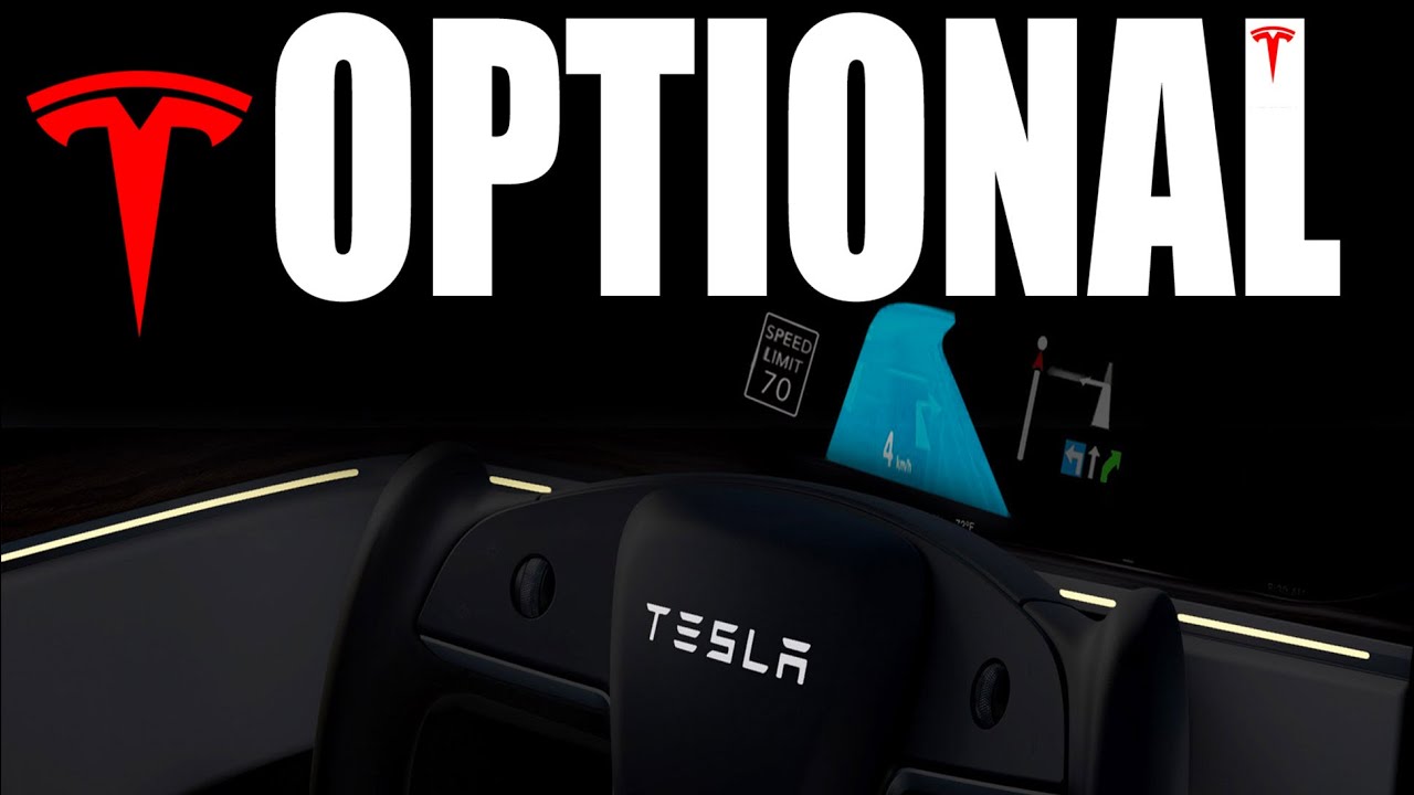 Tesla Model 3 Highland Prototype Hints Possible (HUD) Heads Up Display ...