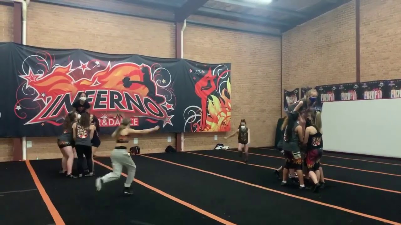 Inferno Cheer & Dance - COVID Training - YouTube