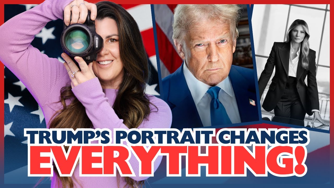 This Photography Trick in Trump’s Portrait Changes EVERYTHING! - YouTube