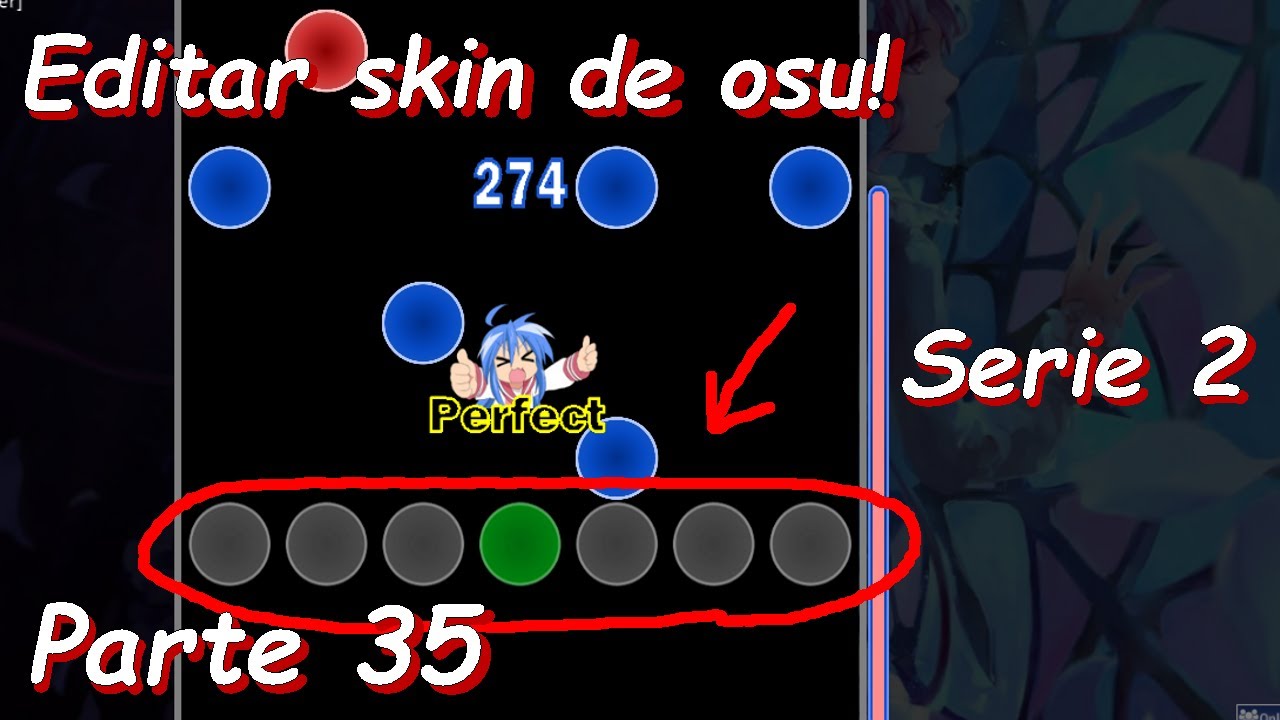 Editar skin de osu! - Parte 35 (Serie 2) - Las teclas o las llaves del ...
