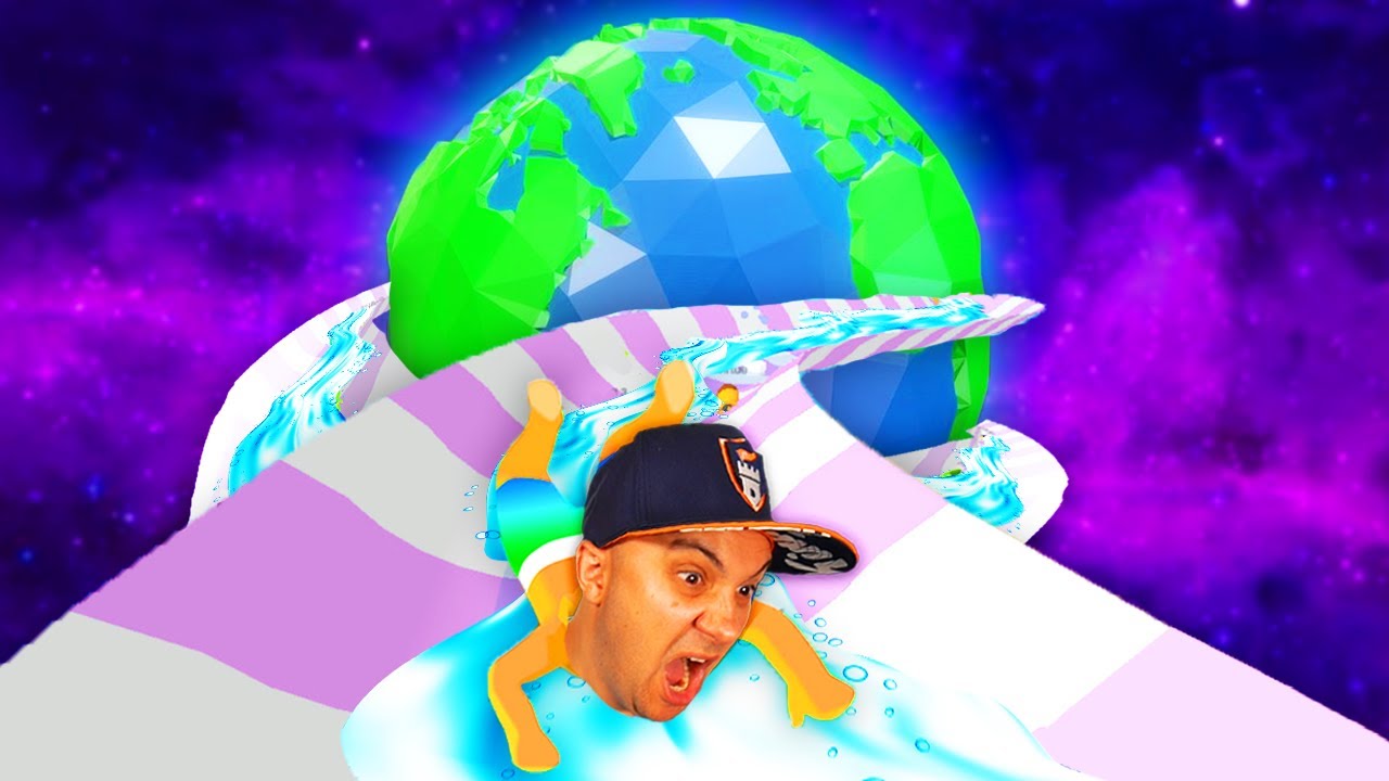 WORLD RECORD LONGEST Slide Race! | AquaParkio - YouTube