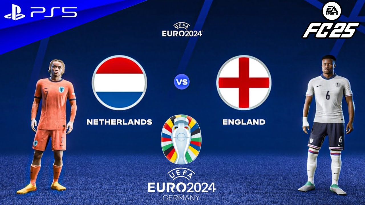 Netherlands vs England - EPIC EURO Cup 2024 Final Showdown - YouTube