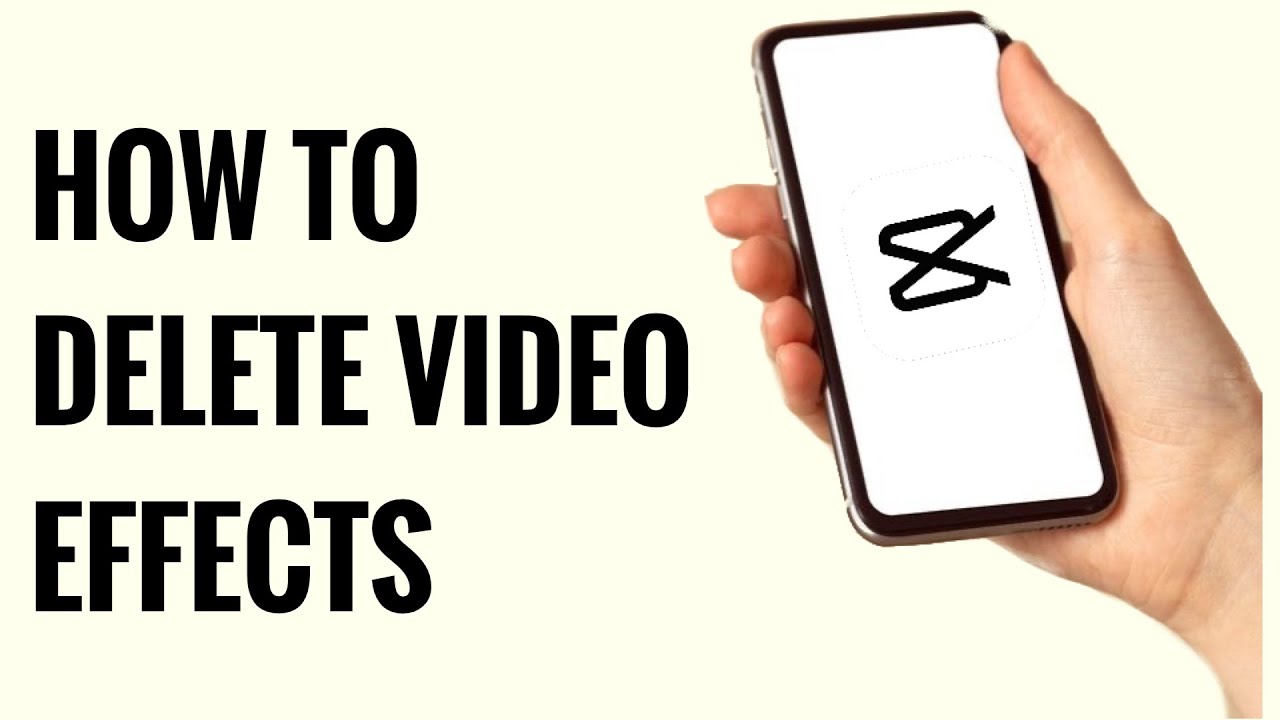 How To Delete Video Effects In Your Video Clips On Capcut - YouTube