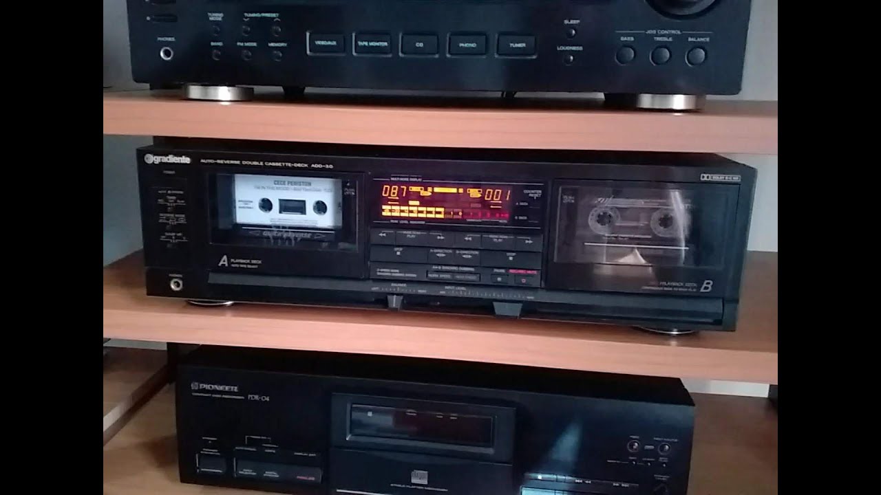 Cassette Tape Deck Gradiente ADD 3.0 - YouTube