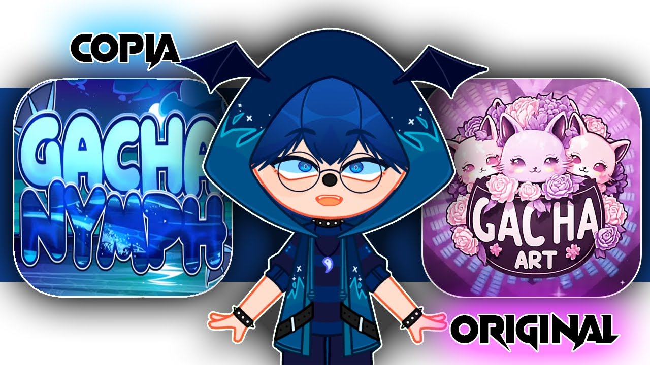 GACHA NYMPH ES LA COPIA DE GACHA ART - YouTube