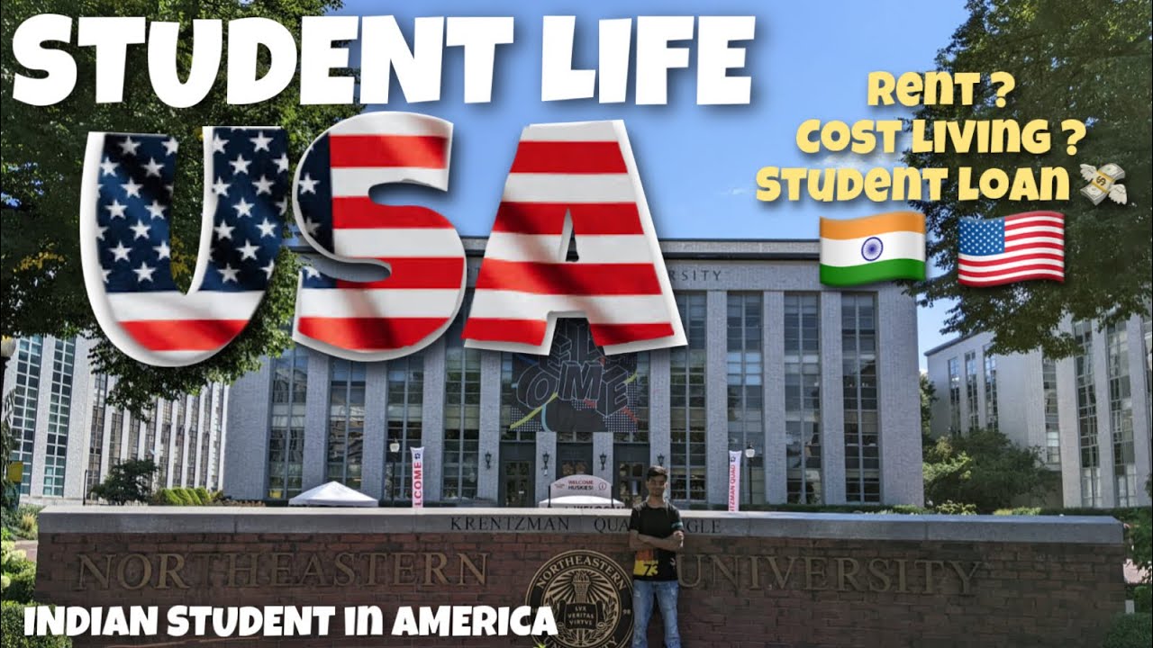 STUDENT LIFE IN USA 🇺🇸 | BOSTON UNIVERSITY | INDIAN IN AMERICA - YouTube