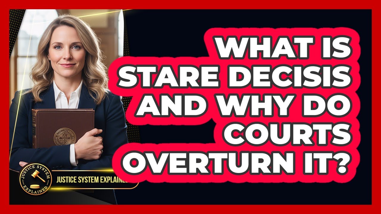 What Is Stare Decisis And Why Do Courts Overturn It? - Justice System ...