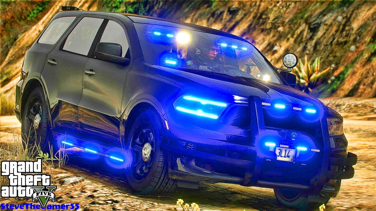 Playing GTA 5 As A POLICE OFFICER Park Ranger Patrol| GTA 5 Lspdfr Mod ...