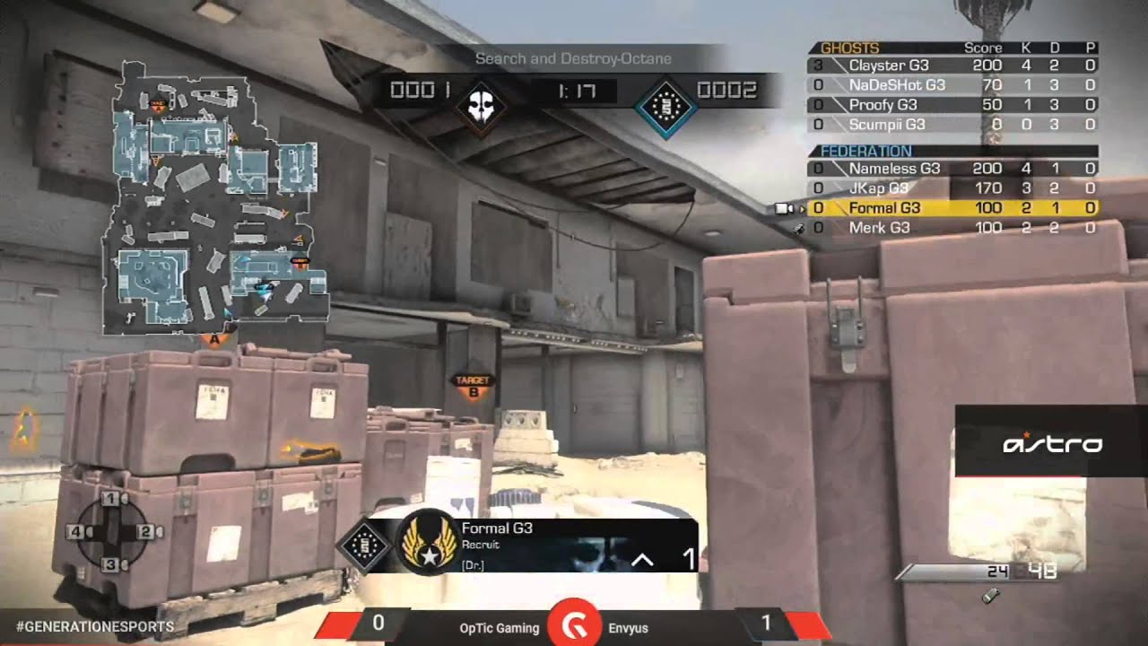 G3: Optic Gaming vs Team Envyus - Game #9 (Call of Duty) - YouTube