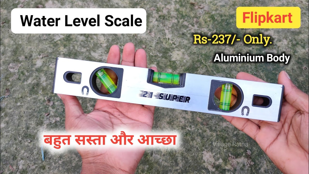water level indicator scale 12inch unboxing and review. budget high ...