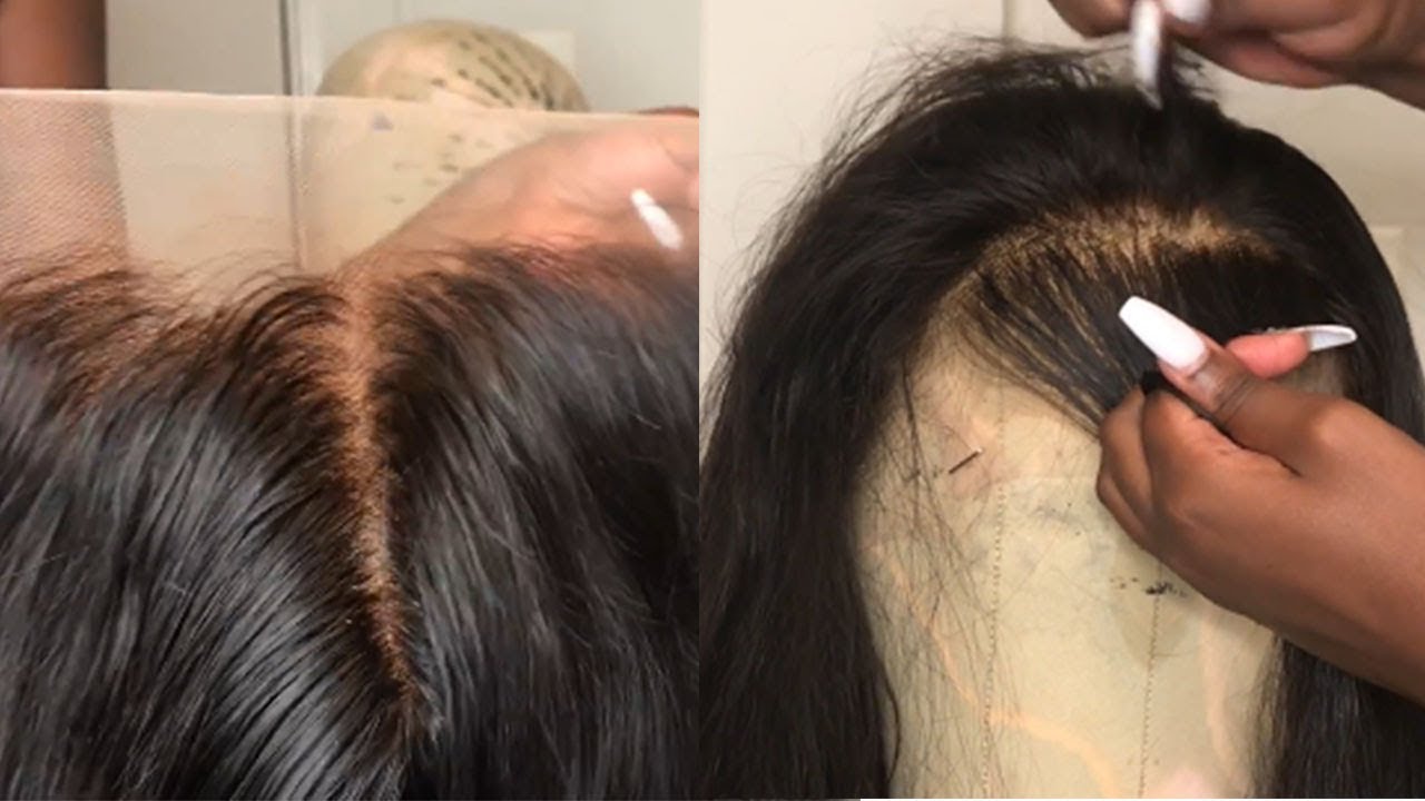 Aimoonsa Hair:How To Pluck Customize Your Lace Front Wig 4 Beginners ...