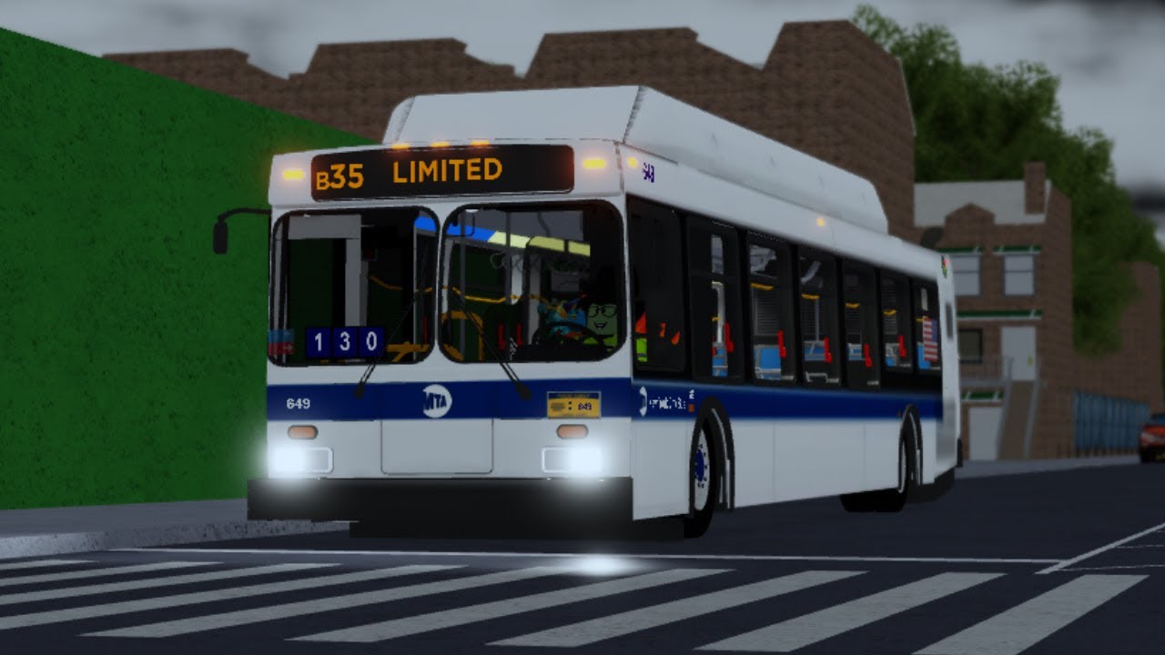 MTA NYCT (Roblox) | 2013 New Flyer C40LF Low Floor CNG [#649] on the ...