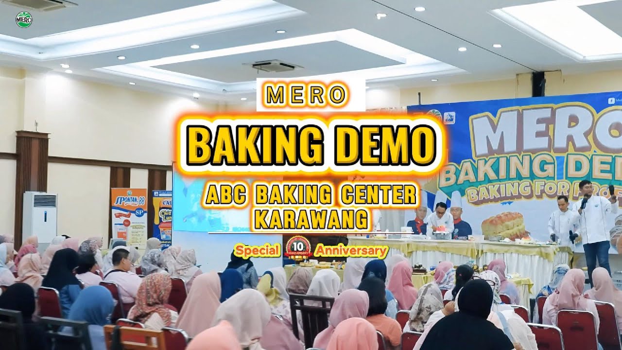 MERO BAKING DEMO - ABC BAKING CENTER KARAWANG #merobaking #calf #baking ...