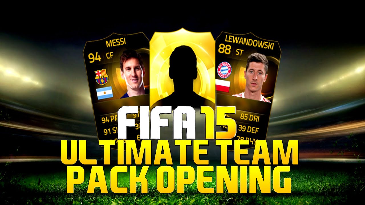 FIFA 15: Opening Packs - Pierwsze Otwieranie! 100k [#1] - YouTube