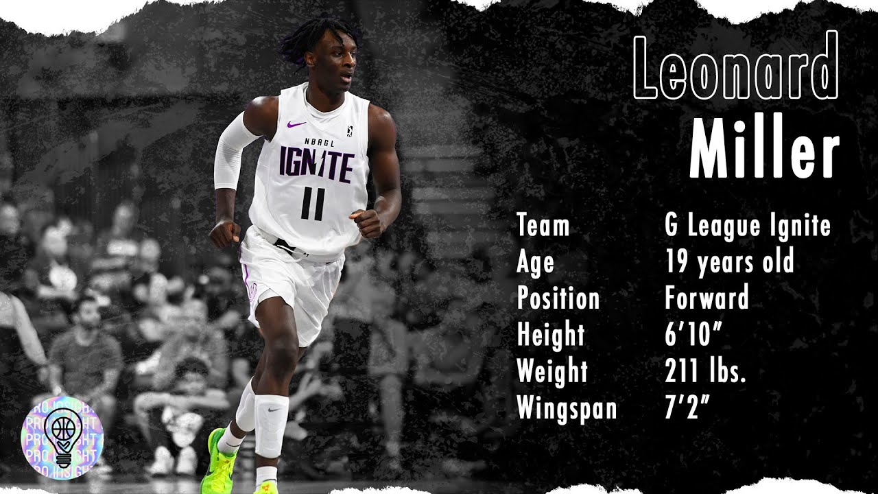 Pro Insight: Tale of the 📼 | 2023 NBA Draft Edition | Leonard Miller ...