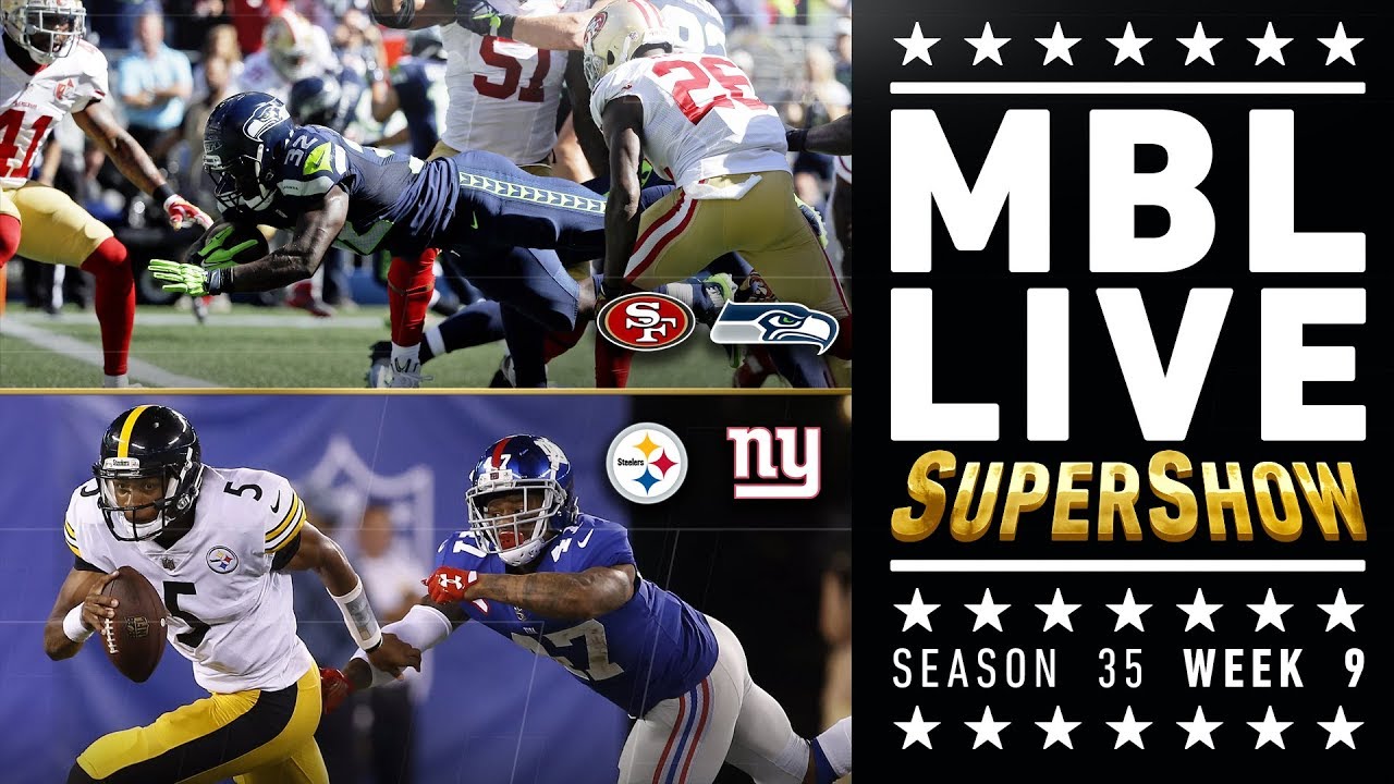 Season 35 | NYG vs PIT - SF vs SEA Week 9 - YouTube