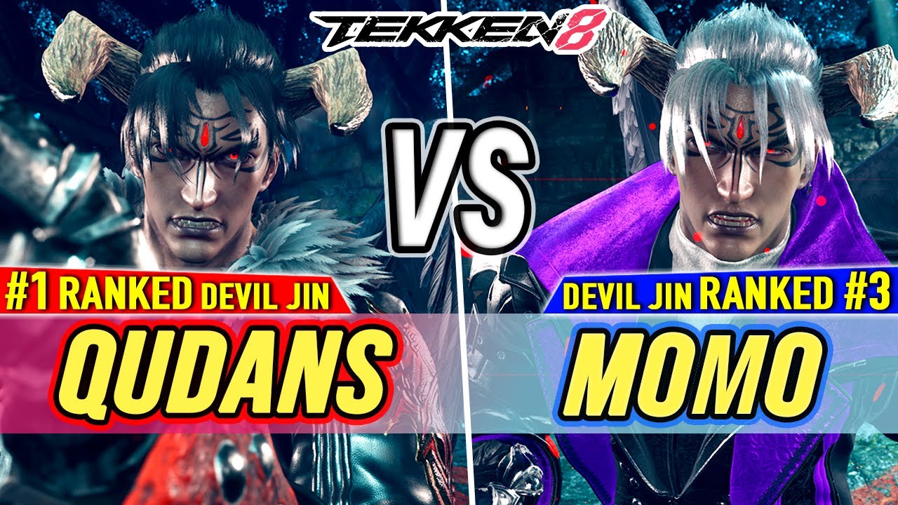 T8 🔥 Qudans (#1 Ranked Devil Jin) vs Momo (#3 Ranked Devil Jin) 🔥 ...