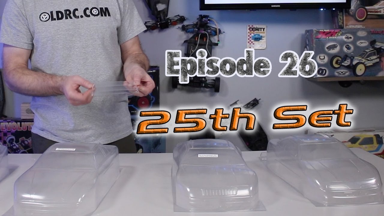 Episode 26 Set 25 of Old BoLink RC Bodies Vacuum Formed - YouTube