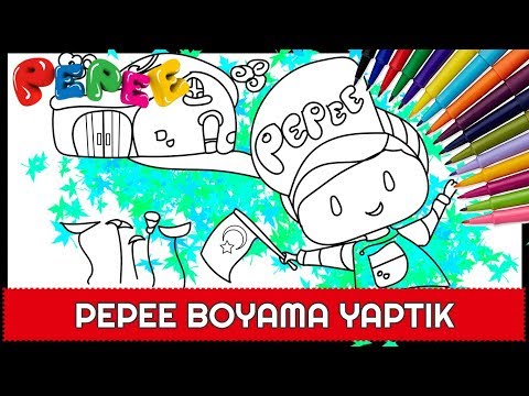 PEPEE'Yİ HANGİ RENKLERDE BOYADIK?