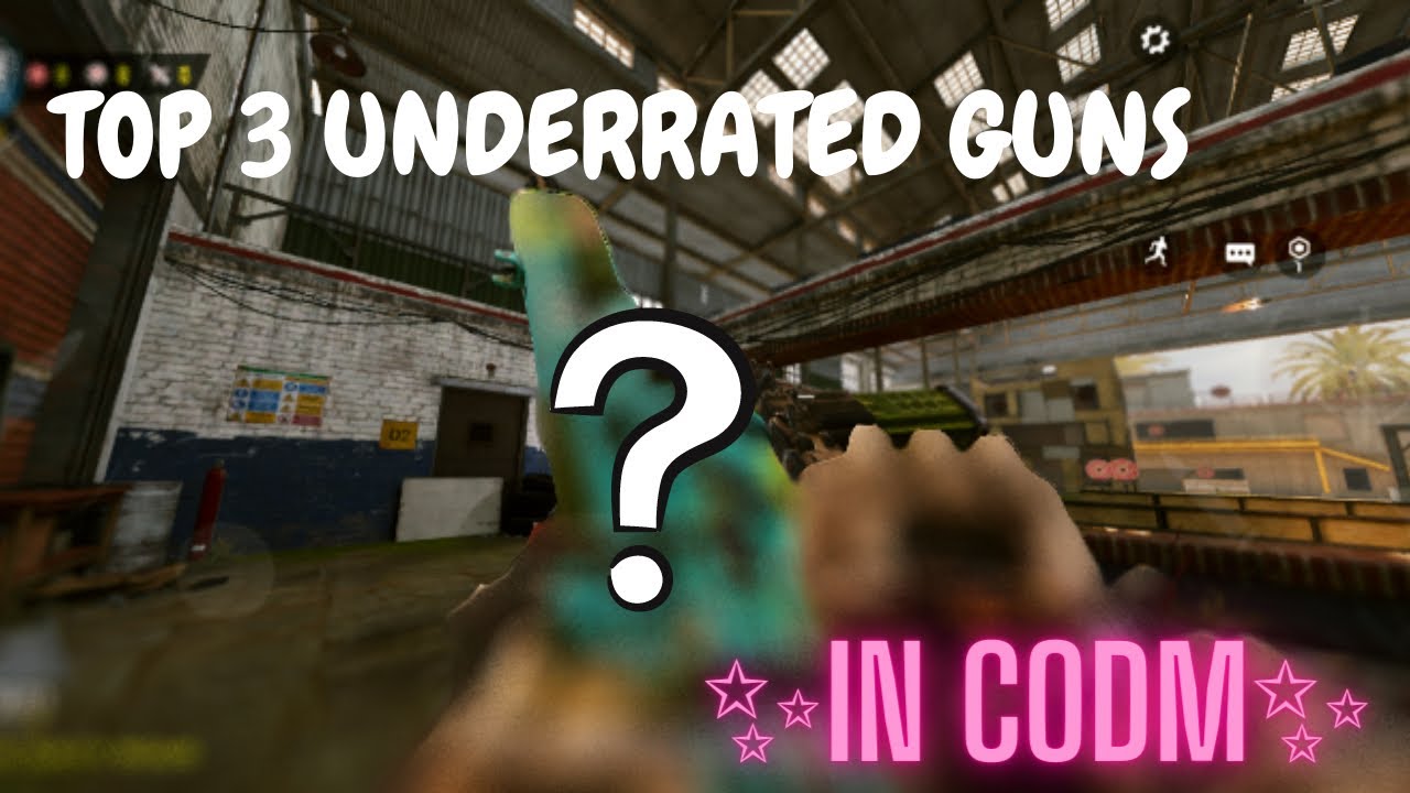 Top 3 most UNDERRATED guns in CODM! - YouTube