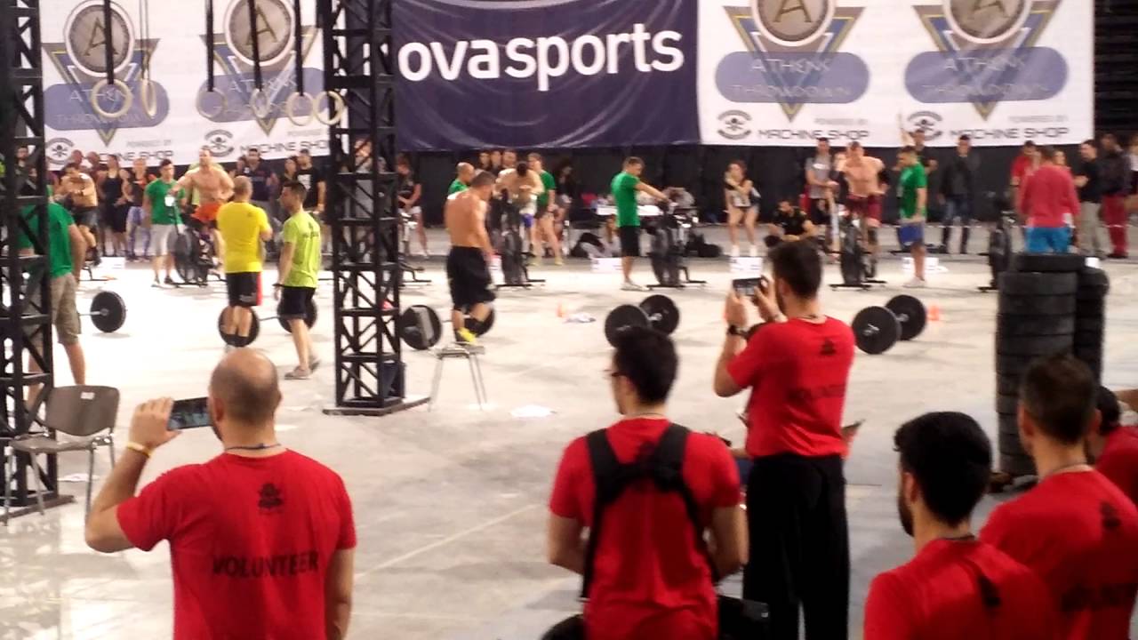 Athens Throwdown Finals Final wod 7 - YouTube