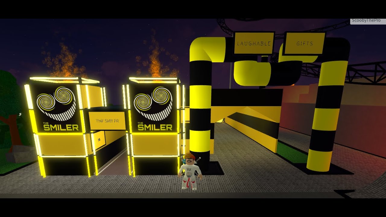 Roblox | My Newest Roller Coaster "The Smiler" - YouTube