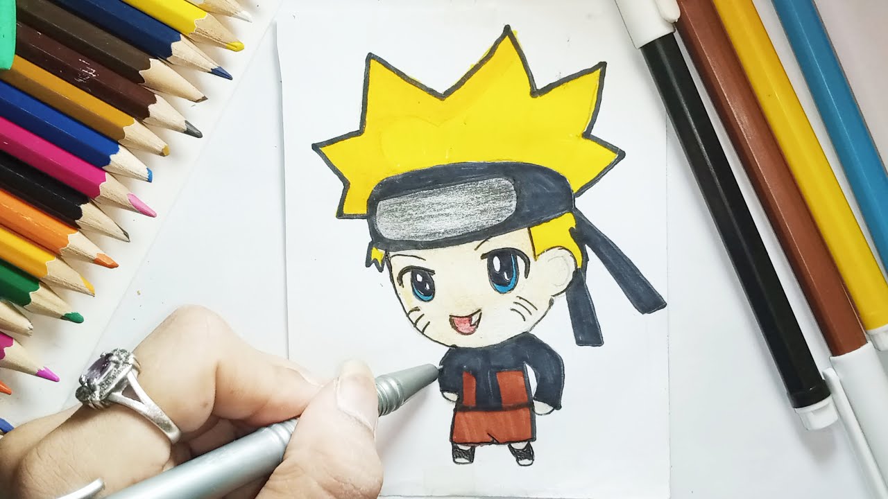 How To Draw Boruto Uzumaki | Chibi - YouTube