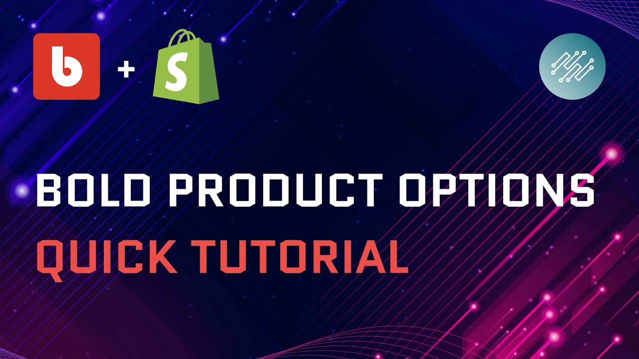 How to use Bold Product Options in your Shopify Store | Quick Tutorial ...