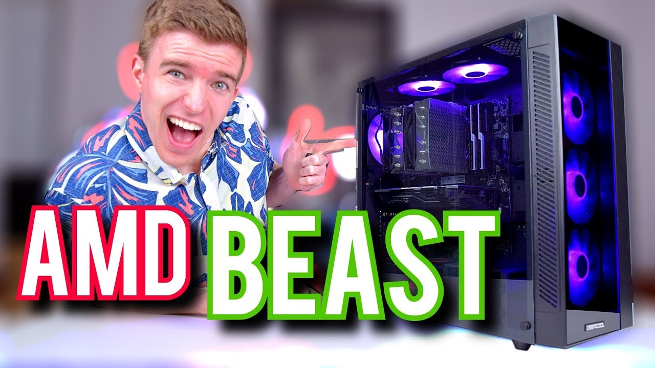 $1200 RGB Gaming/Content Creation/Streaming PC Build! [2019] - YouTube