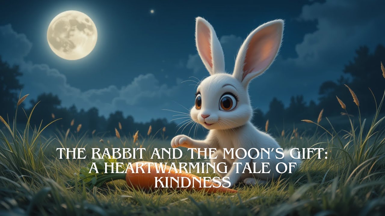 The Rabbit and the Moon’s Gift: A Heartwarming Tale of Kindness - YouTube