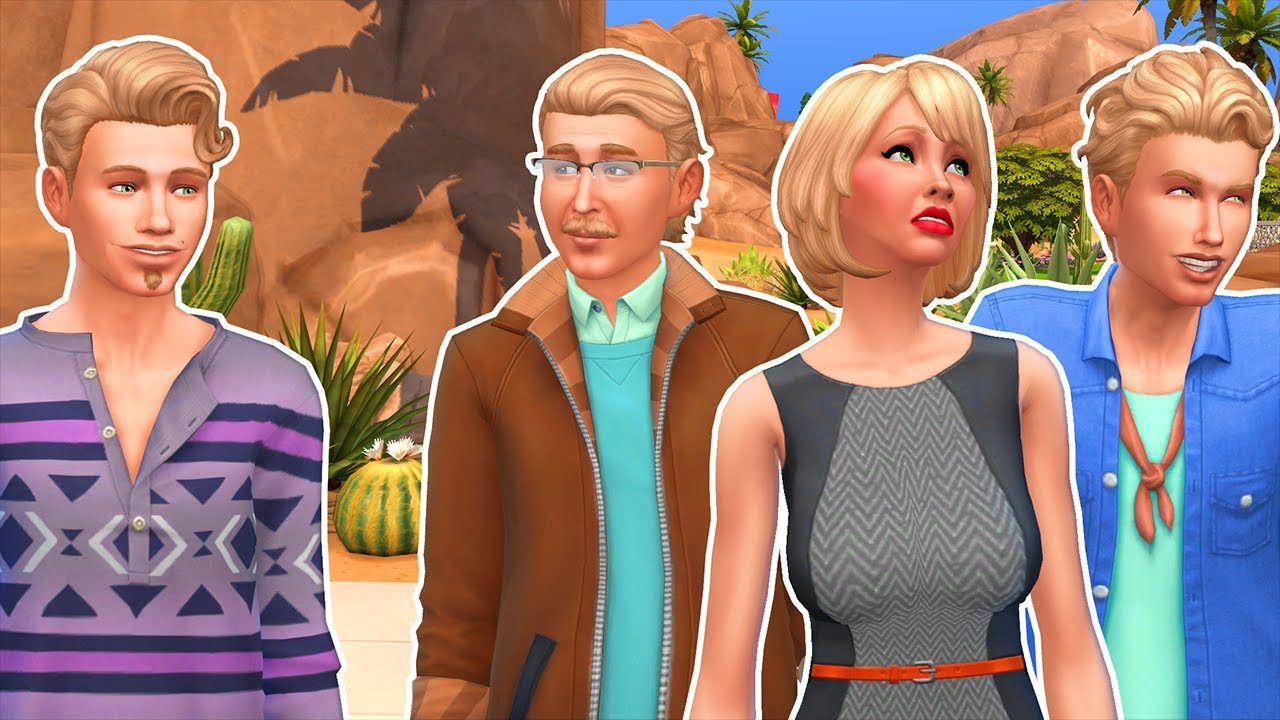 The Sims 4: Townie Makeover – The Landgraab Family - YouTube