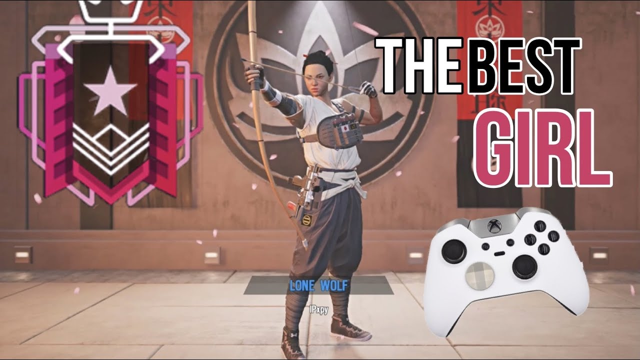 The *BEST* Champion GIRL On Console - Rainbow Six Siege - YouTube