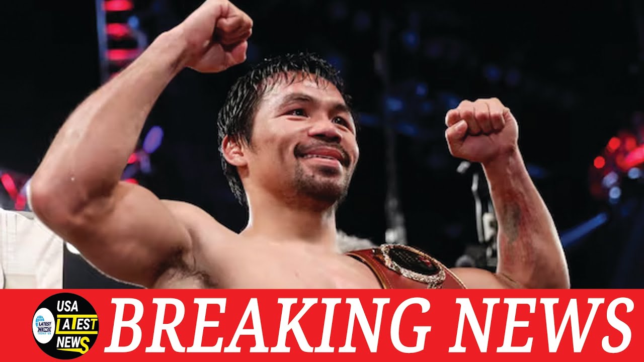 Manny Pacquiao Makes Honest Confession on ‘Punishing’ Body One Week ...