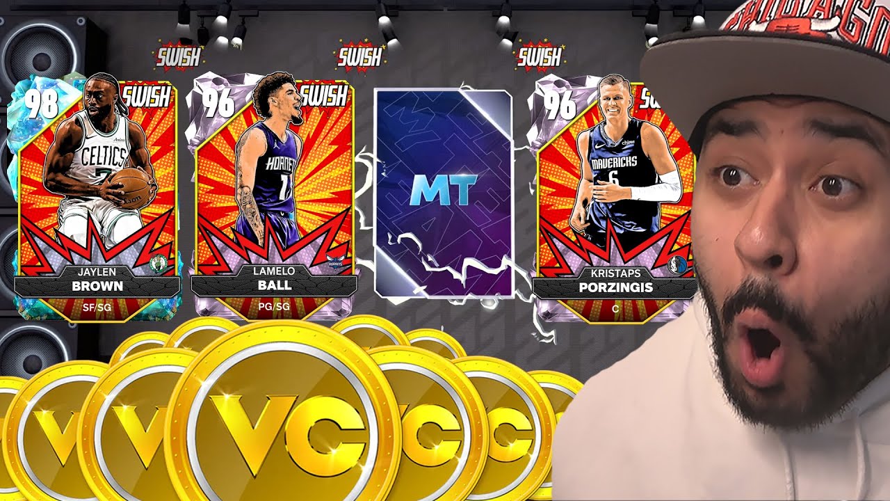 *LUCKIEST PULLS* I Spent 1,000,000 VC on New Galaxy Opal Packs for the ...