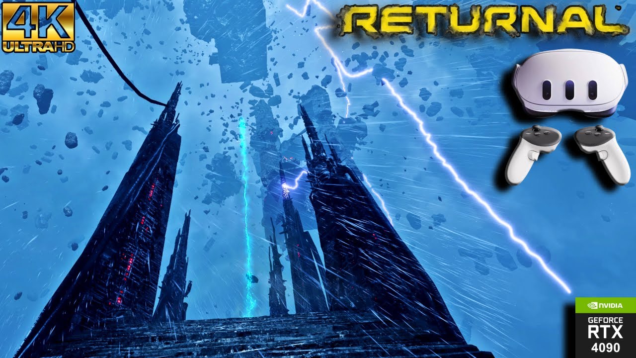 Returnal UEVR 4K Gameplay Part 3 | First Person with Motion Controllers ...