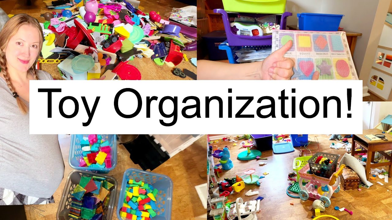 TOY ORGANIZATION // PLAYROOM ORGANIZATION / - YouTube