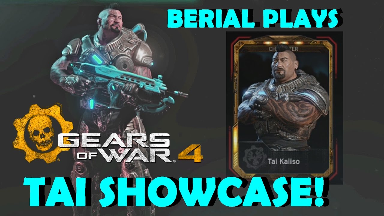 Gears 4: TAI SHOWCASE! Voice Lines and More! - YouTube
