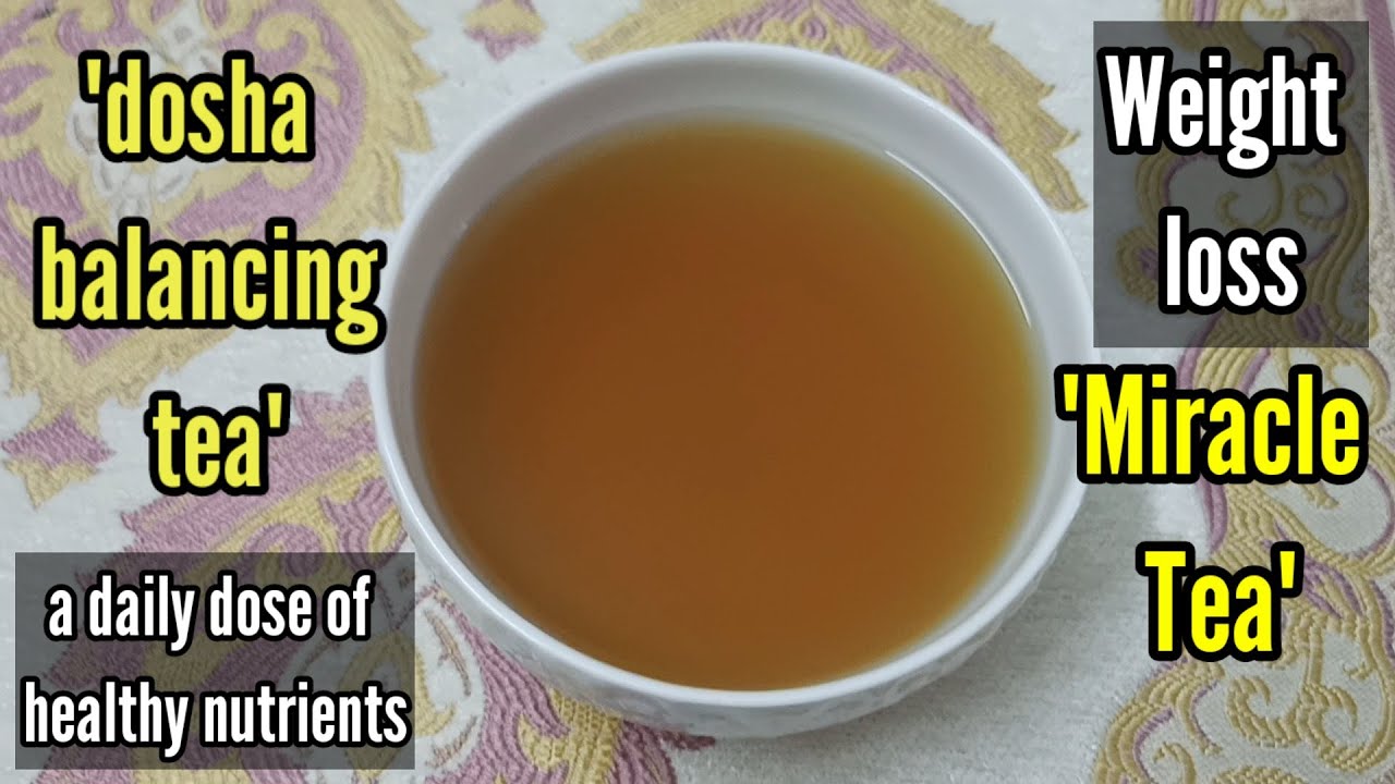 "Dosha Balancing" Herbal Tea | Detox Drink For Weight Loss | CCF Tea ...