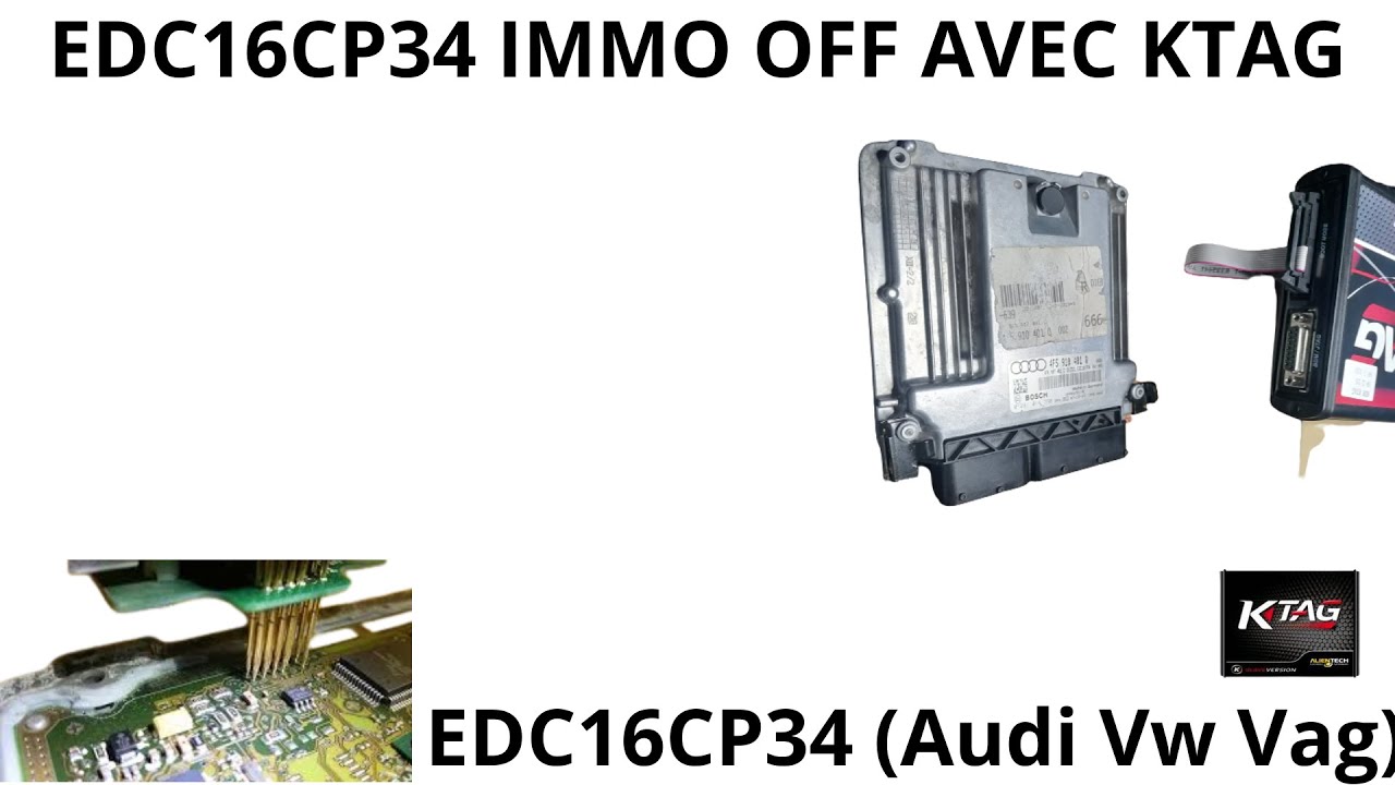 EDC16CP34 IMMO OFF AVEC KTAG - YouTube