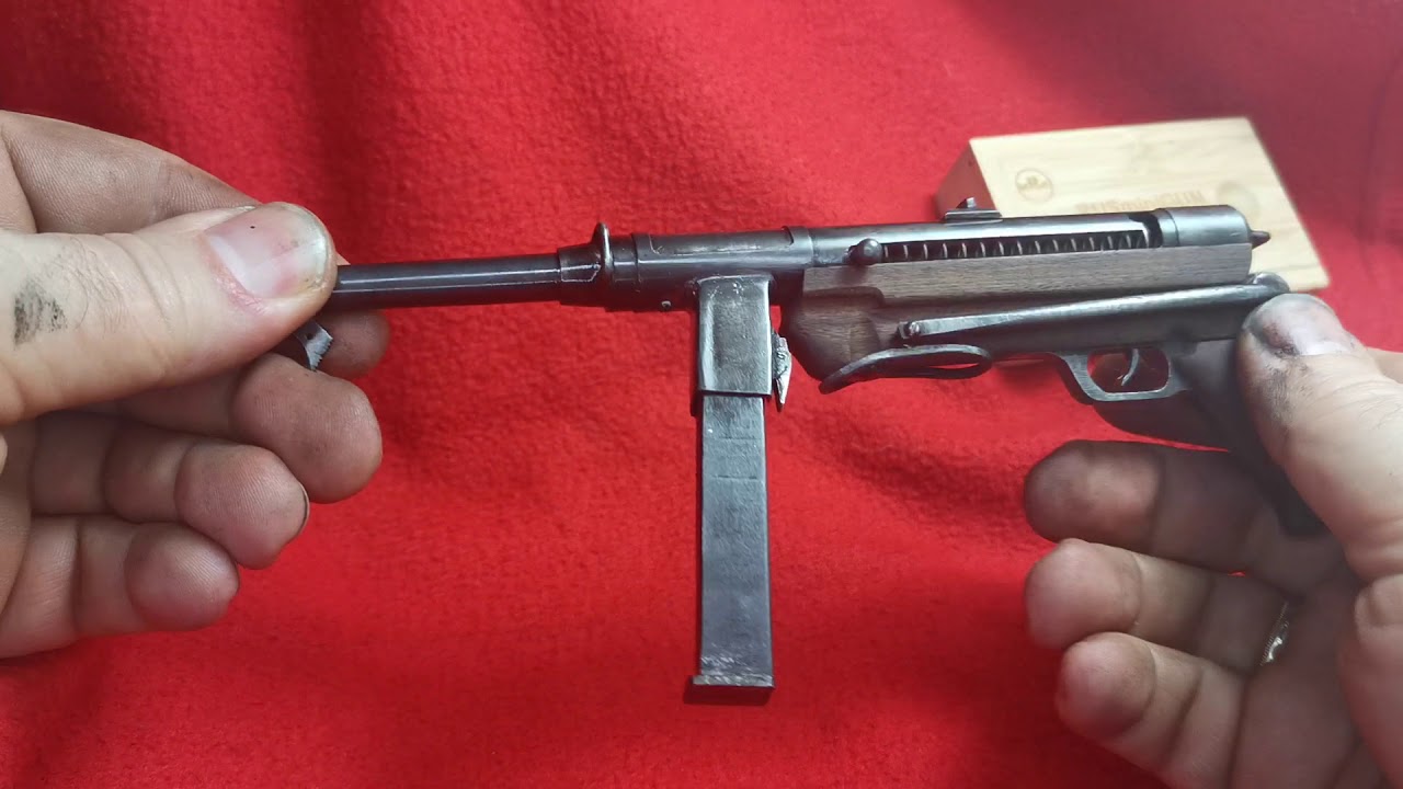 Firing miniature EMP-36 - YouTube