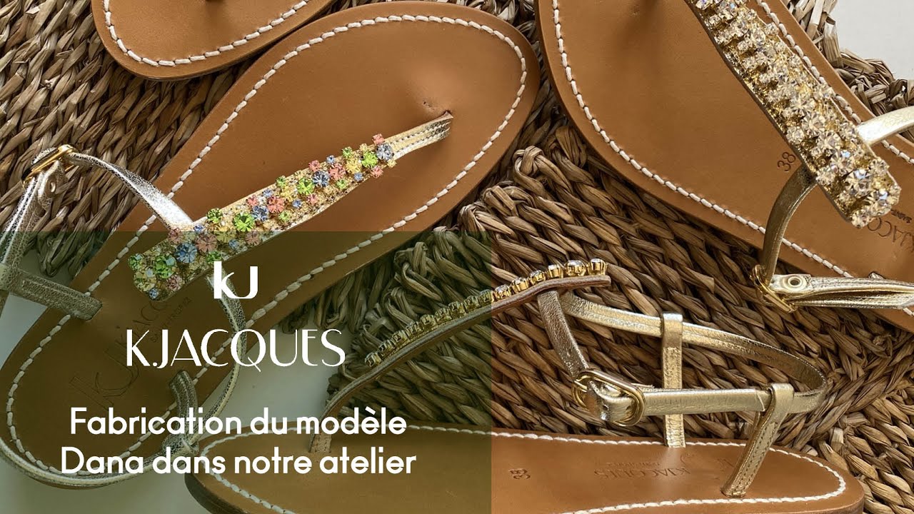 [COULISSES] - Fabrication des sandales à bijoux Dana dans notre atelier ...